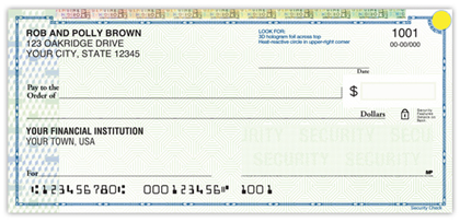 High Security Personal Checks | SuperValue Checks